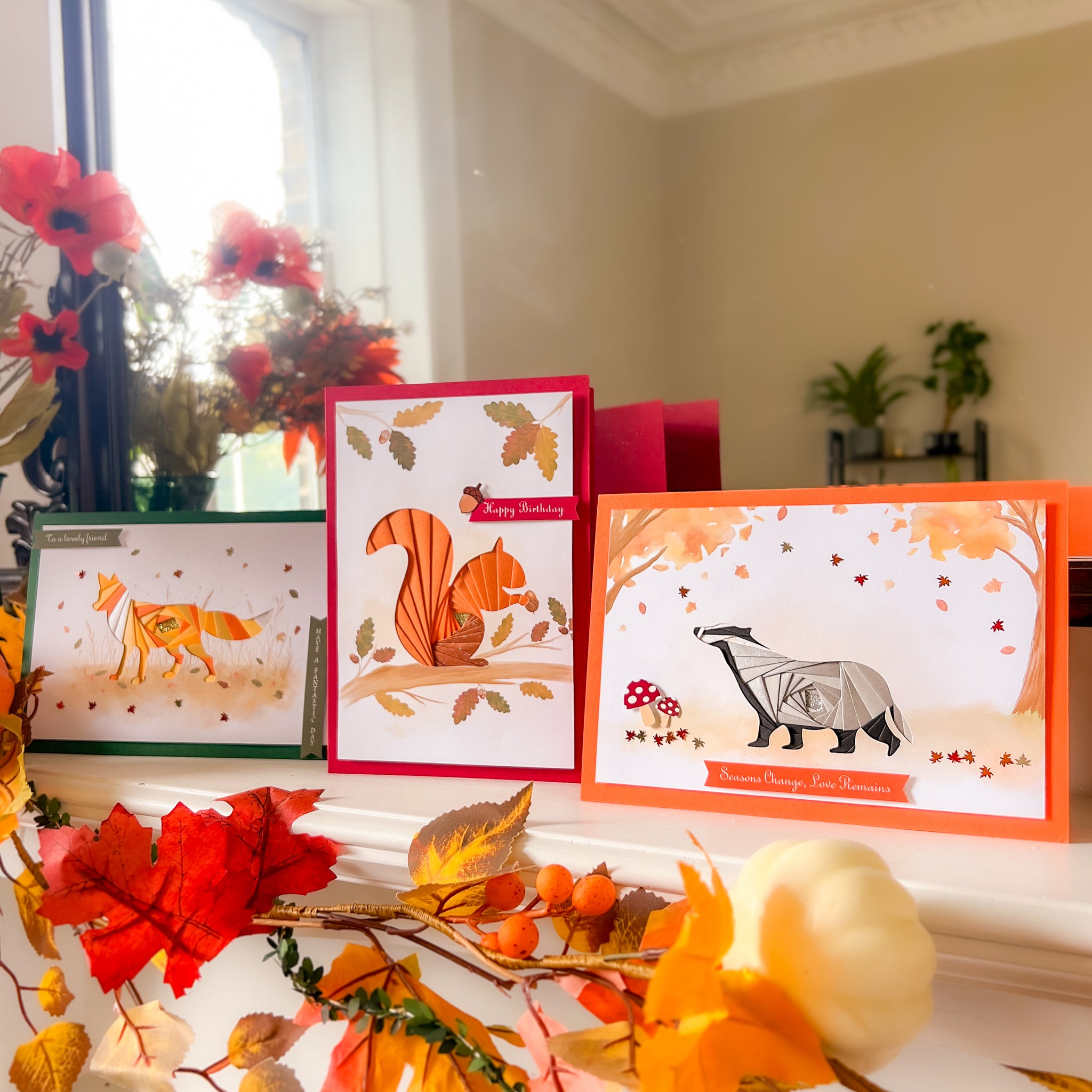 Friends of the Forest Card Making Kit | Iris Folding Craft Kit Beginne ...